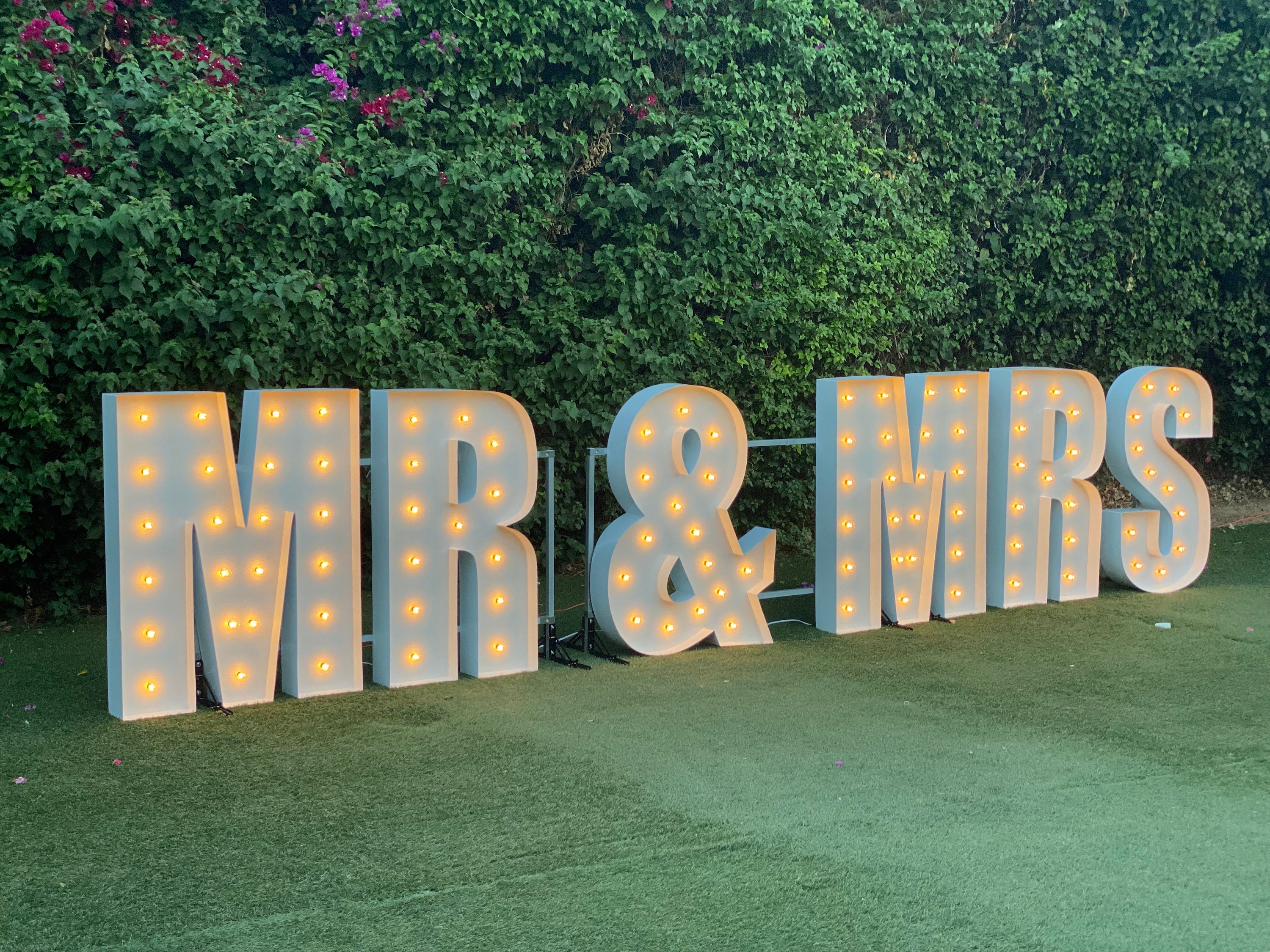 Marquee Letters Metal Stand for Large Marquee Letters, Large Light up ...