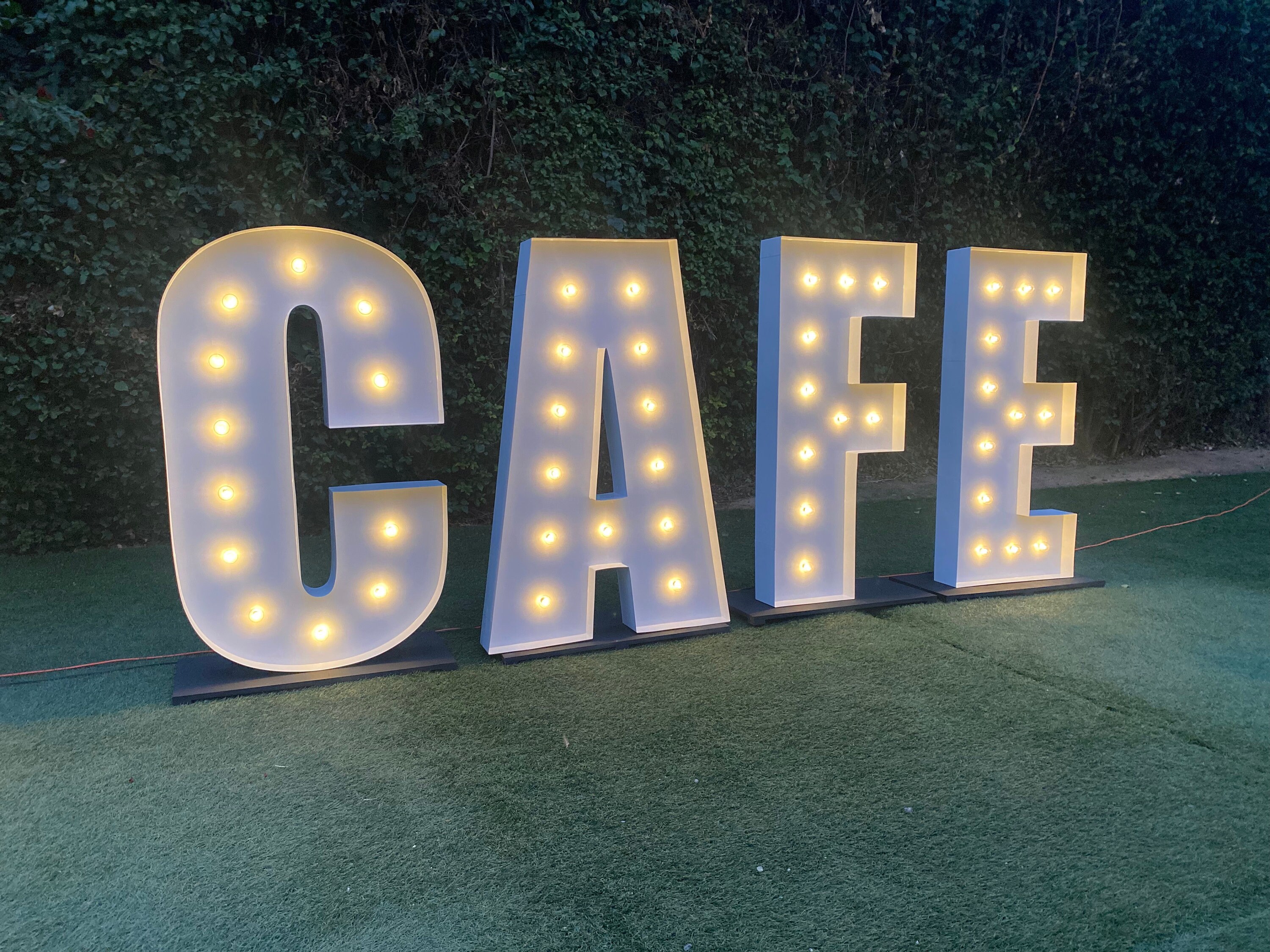 Extra Large Marquee Letters 5ft Tall |giant Light up Letters and ...