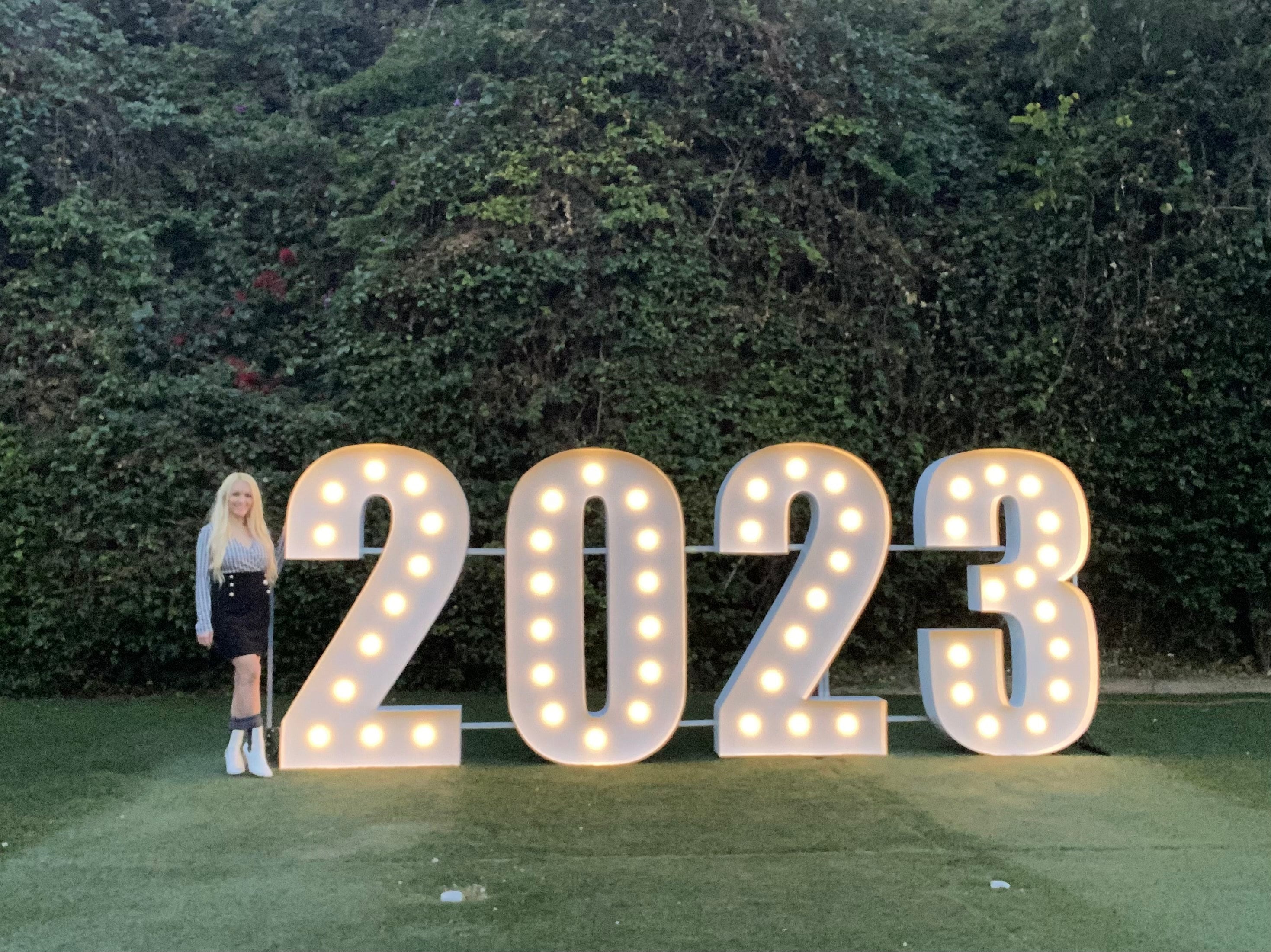 Large Marquee Numbers 5ft Tall Large Light up Numbers 4ft 5ft 6ft Tall ...