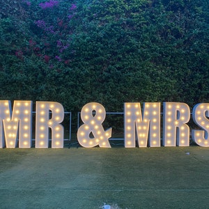 5ft Marquee Letters Metal Stand for Large Marquee Letters, Large Light ...