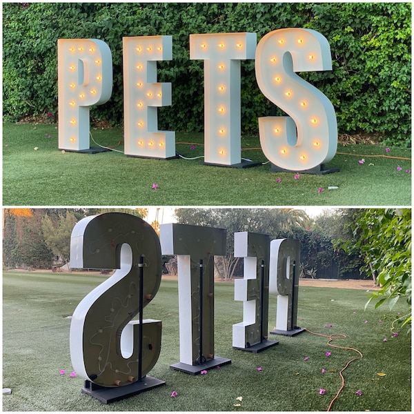 Stand up Letters - Etsy