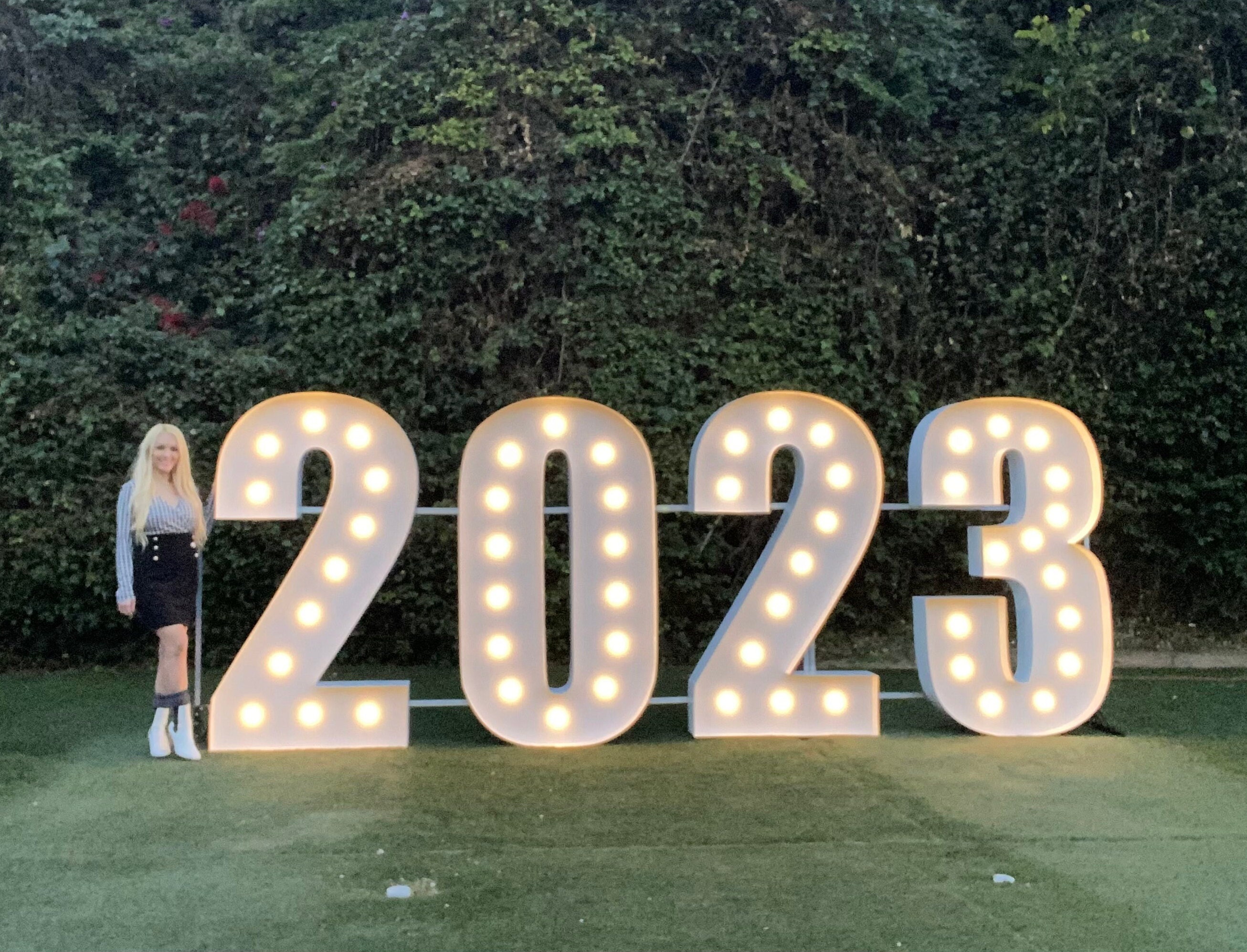 Extra Large Marquee Numbers 6ft Tall | Large Light up Numbers 5ft 6ft ...