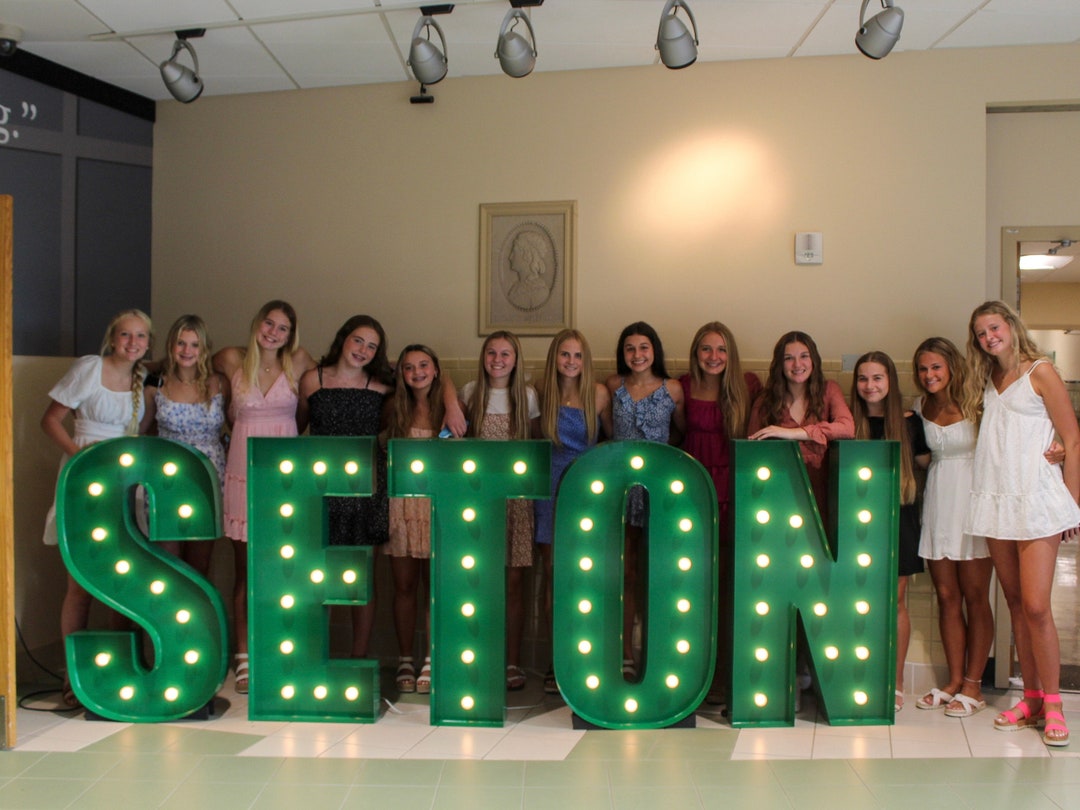 Colored Large Marquee Letters 5ft Tall | Giant Light up Letters and ...