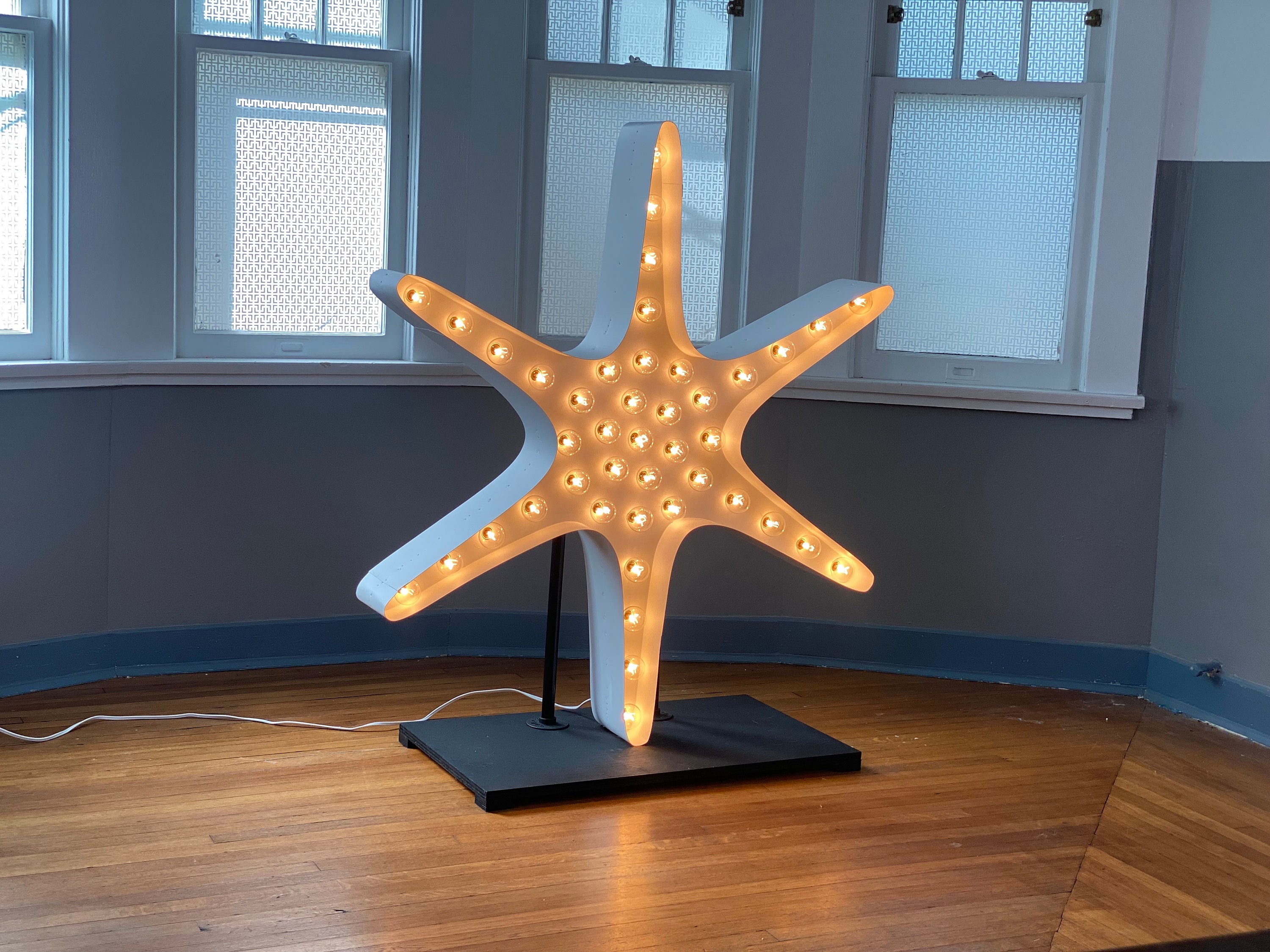 Giant Light up Star 4ft Tall | Custom Marquee Sign | Outdoor Christmas ...