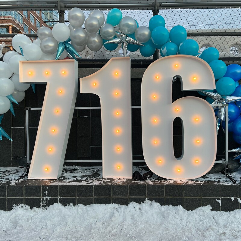 Marquee Numbers - Etsy