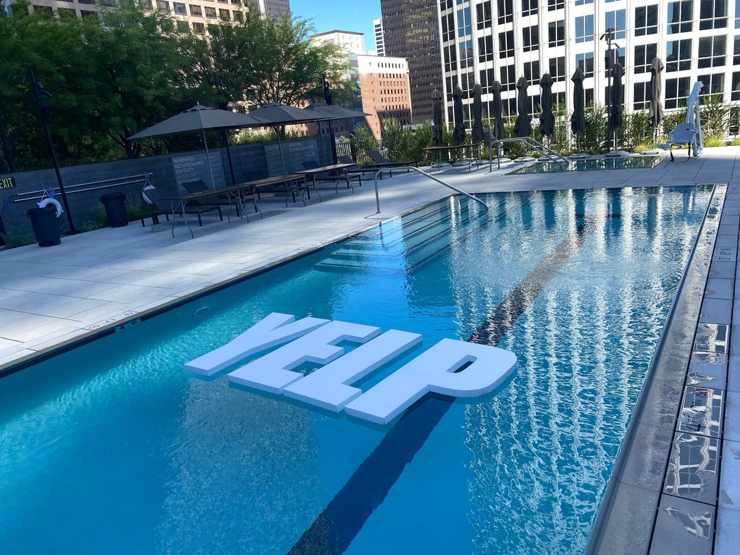 Large Floating Foam Letters | Floating Pool Letters | Large Foam ...