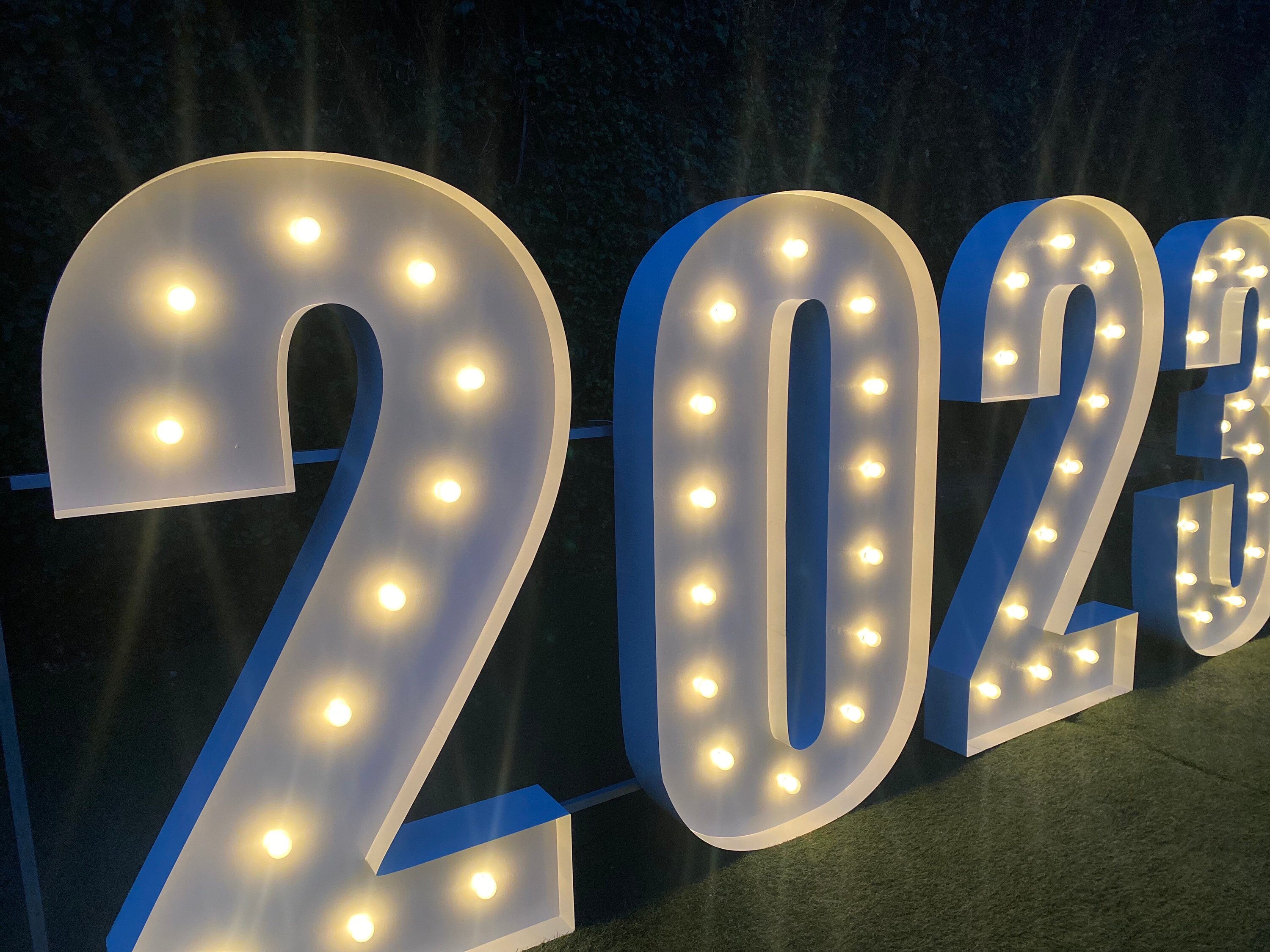 Extra Large Marquee Numbers 6ft Tall | Large Light up Numbers 5ft 6ft ...