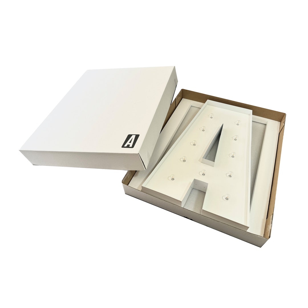 Large Marquee Letters Storage Box | Storage Container Box for Large ...