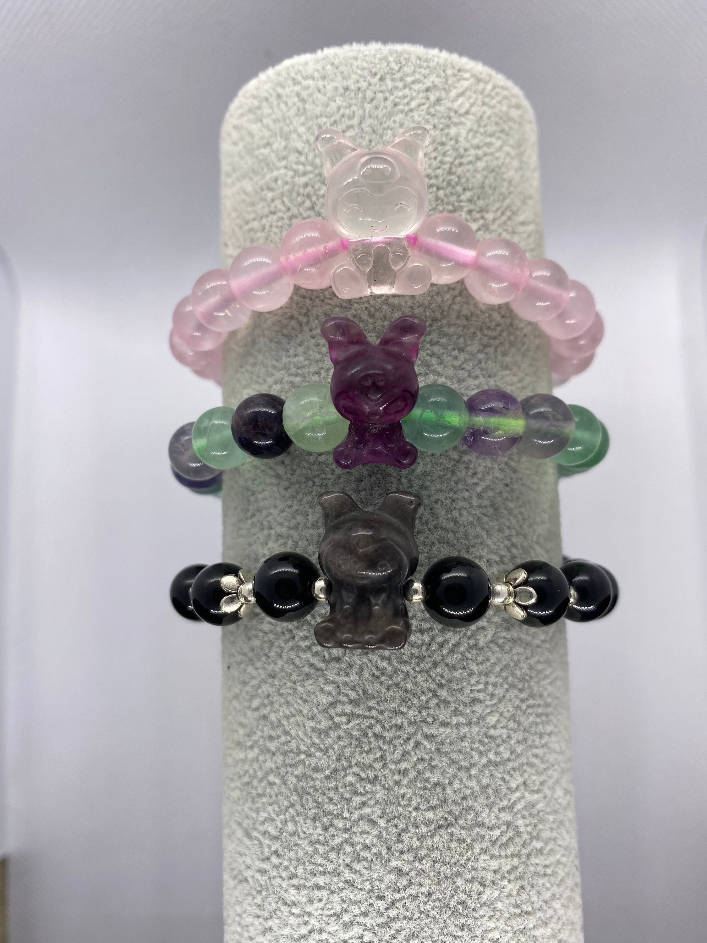 Kuromi Crystal Bracelets Stackable - Etsy