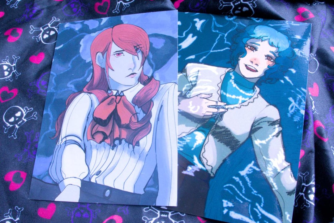 Persona Girls Mini Prints - Etsy