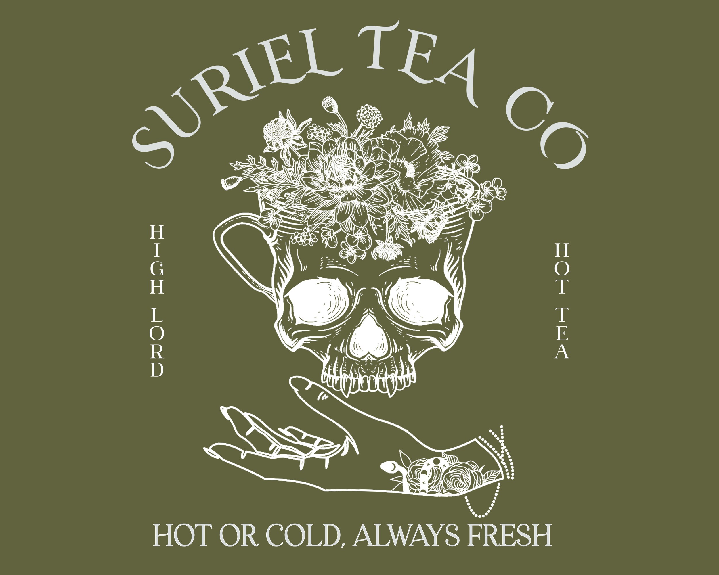 Suriel Tea Co PNG Hot Tea Png ACOTAR Png Book Lover Gift S - Etsy