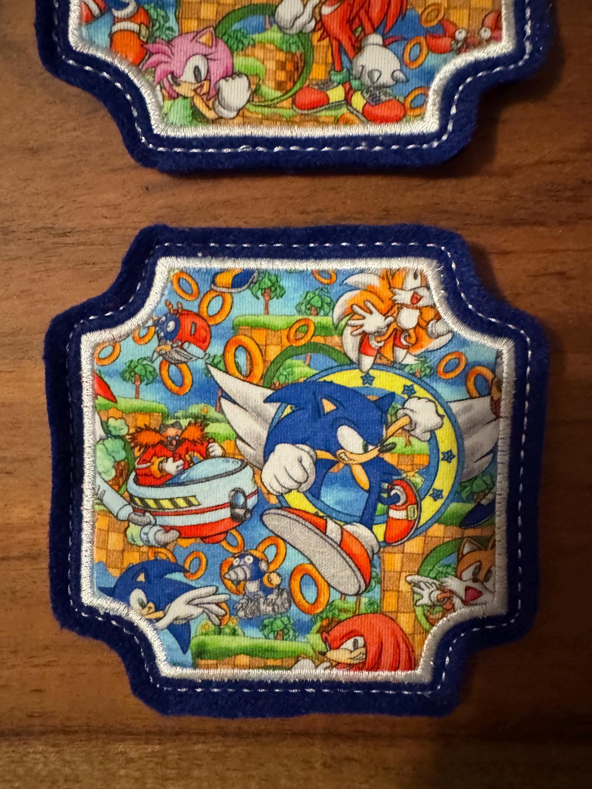 Sonic the Hedgehog Coaster Set, Housewarming Gift for Gamer, Her, Him ...
