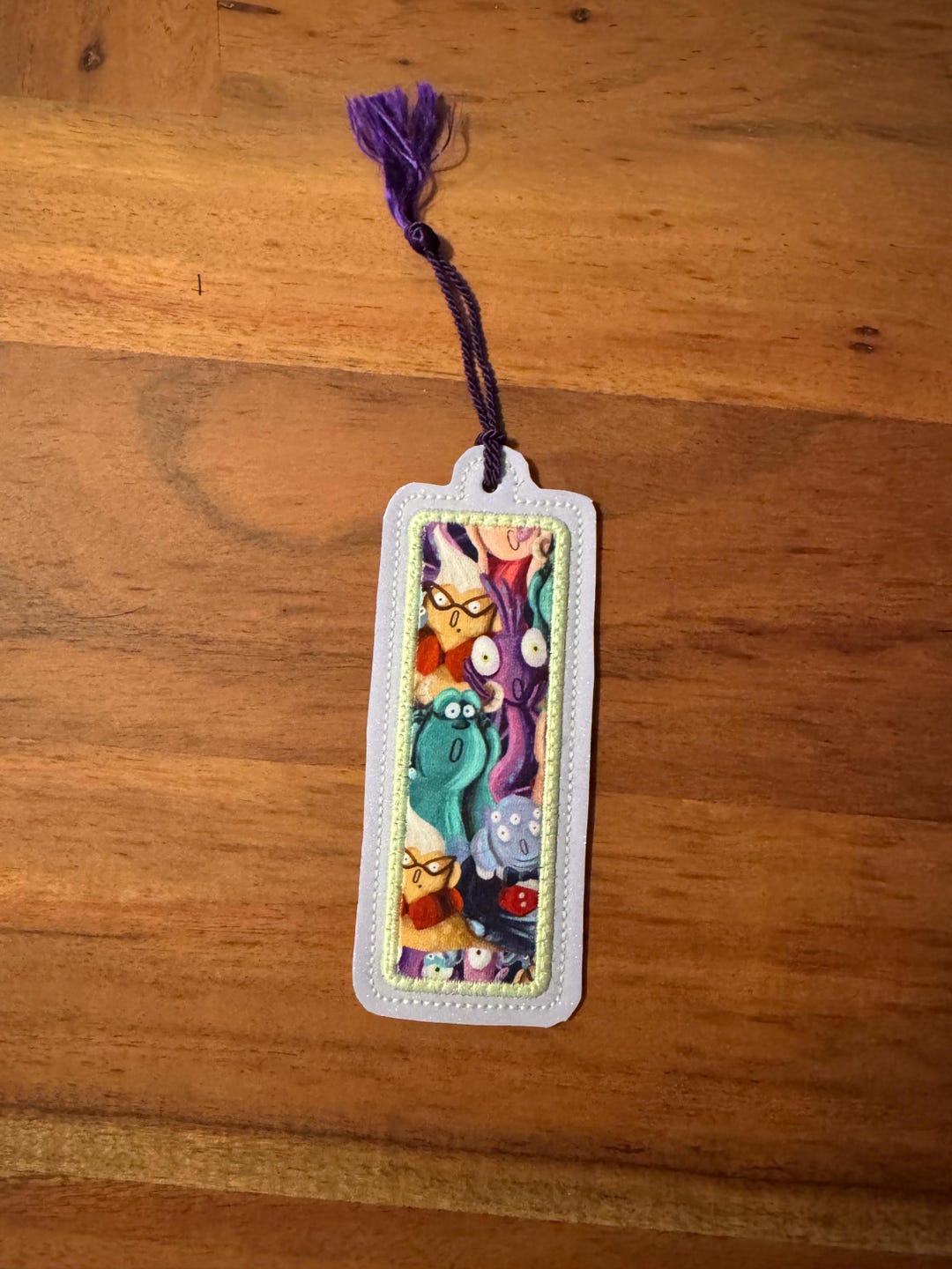 Monsters Inc Disney Pixar Fabric Bookmark Cute Bookish Merch Gift for ...