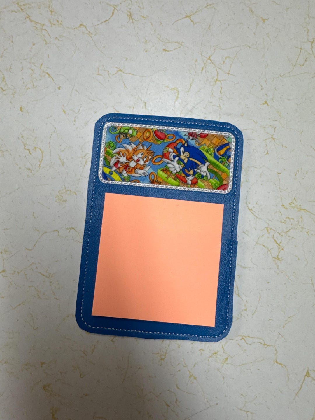 Sonic the Hedgehog and Tails Post It Notepad Holder, Office Supply ...