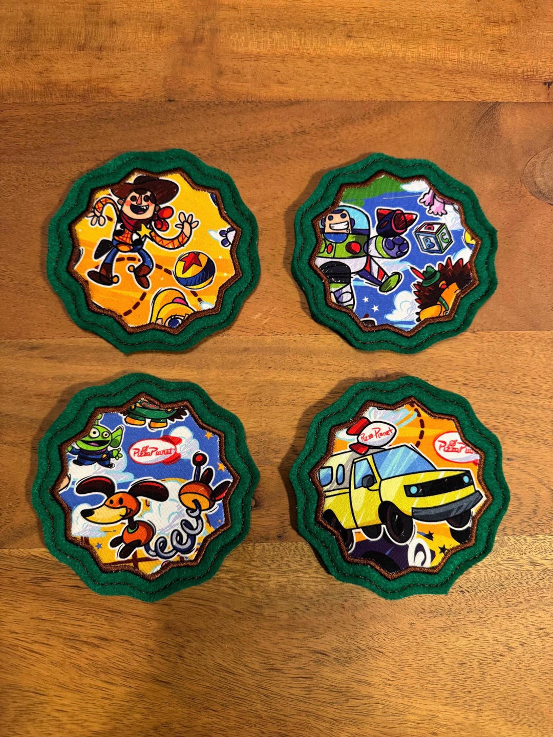 Toy Story Disney Pixar Coaster Set, Table Coaster Housewarming Gift for ...