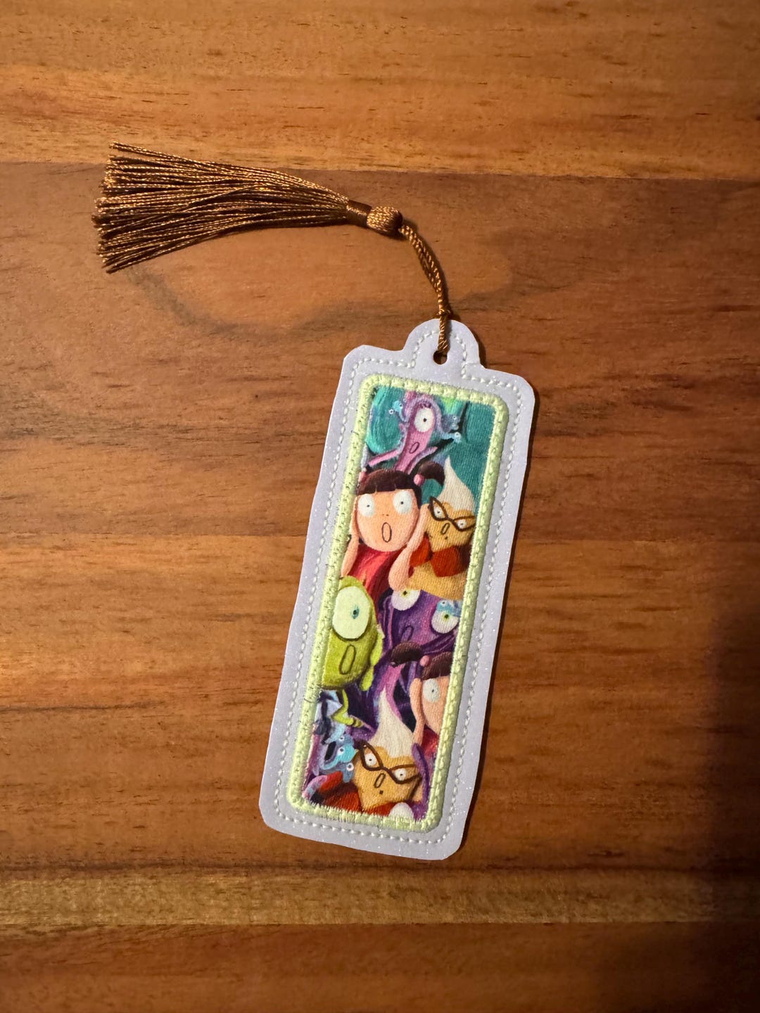 Monster’s Inc Disney Pixar Fabric Bookmark Cute Bookish Merch Gift for ...