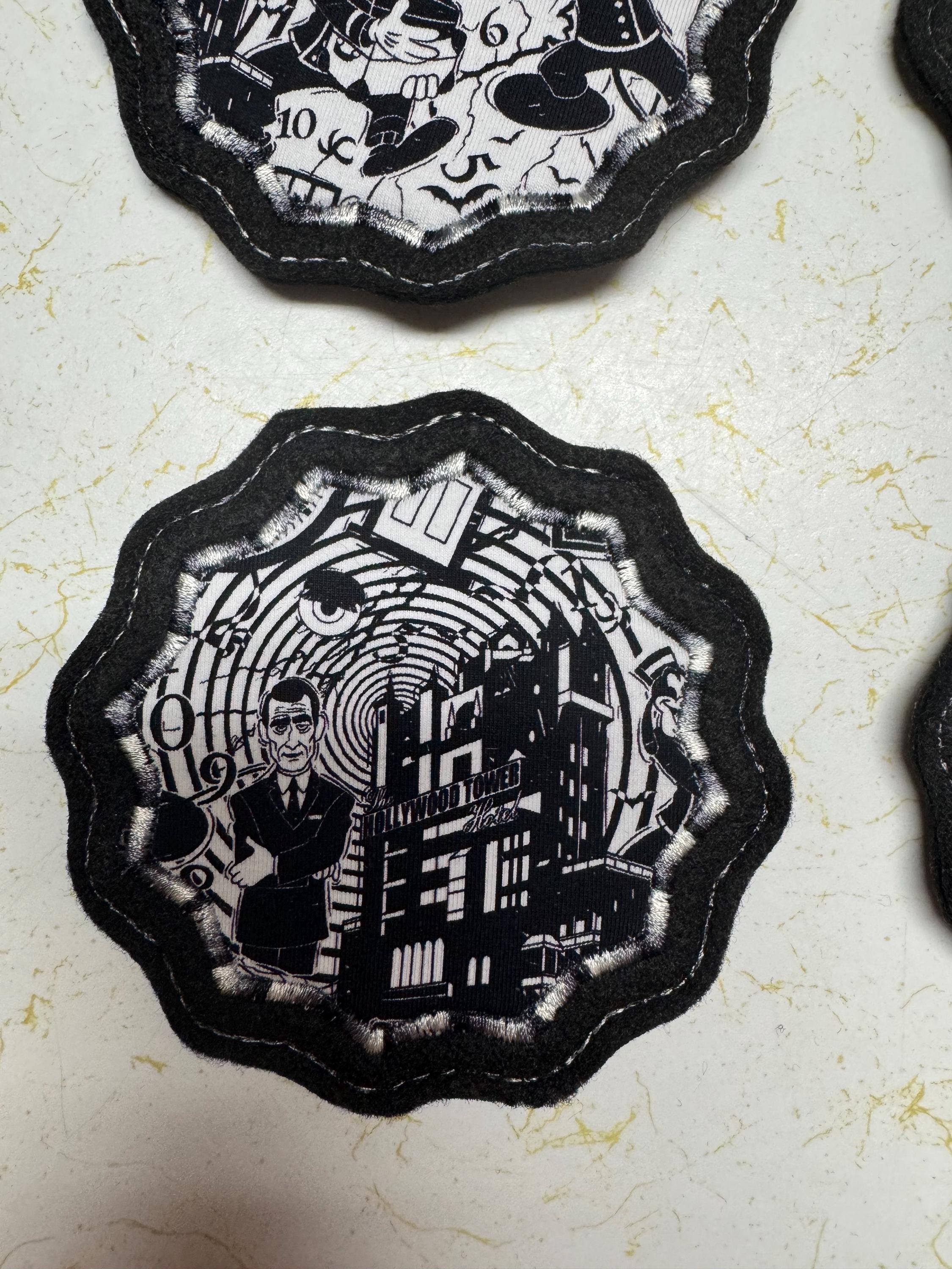 Tower of Terror Twilight Zone Disney Coasters Housewarming Gift for Her Him Couples Tea Coffee ...