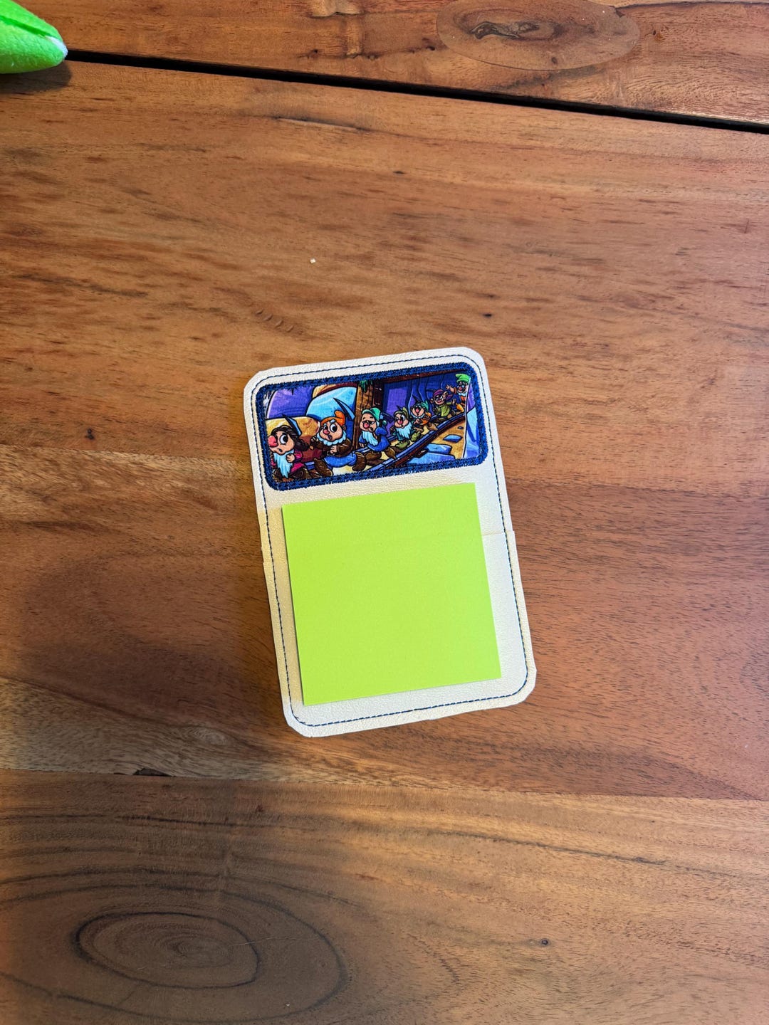 Snow White and the Seven Dwarves Post It Notepad Holder, Office Supply ...