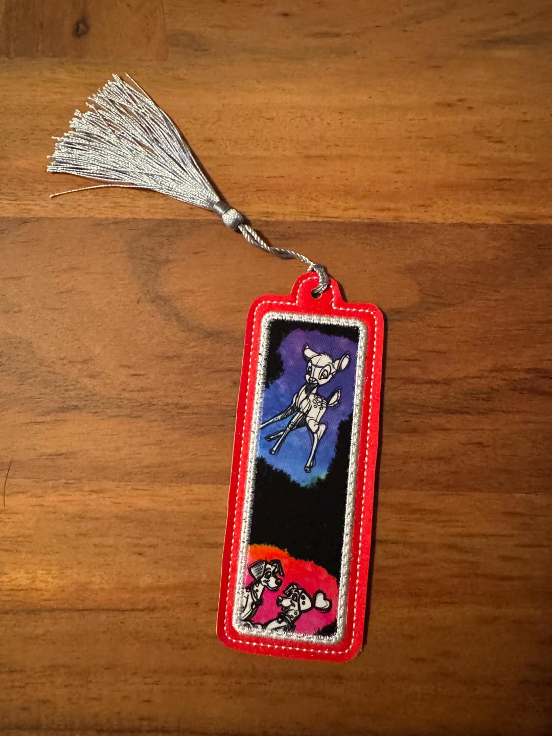 Bambi and 101 Dalmatians Disney Fabric Bookmark Cute Bookish Merch Gift ...