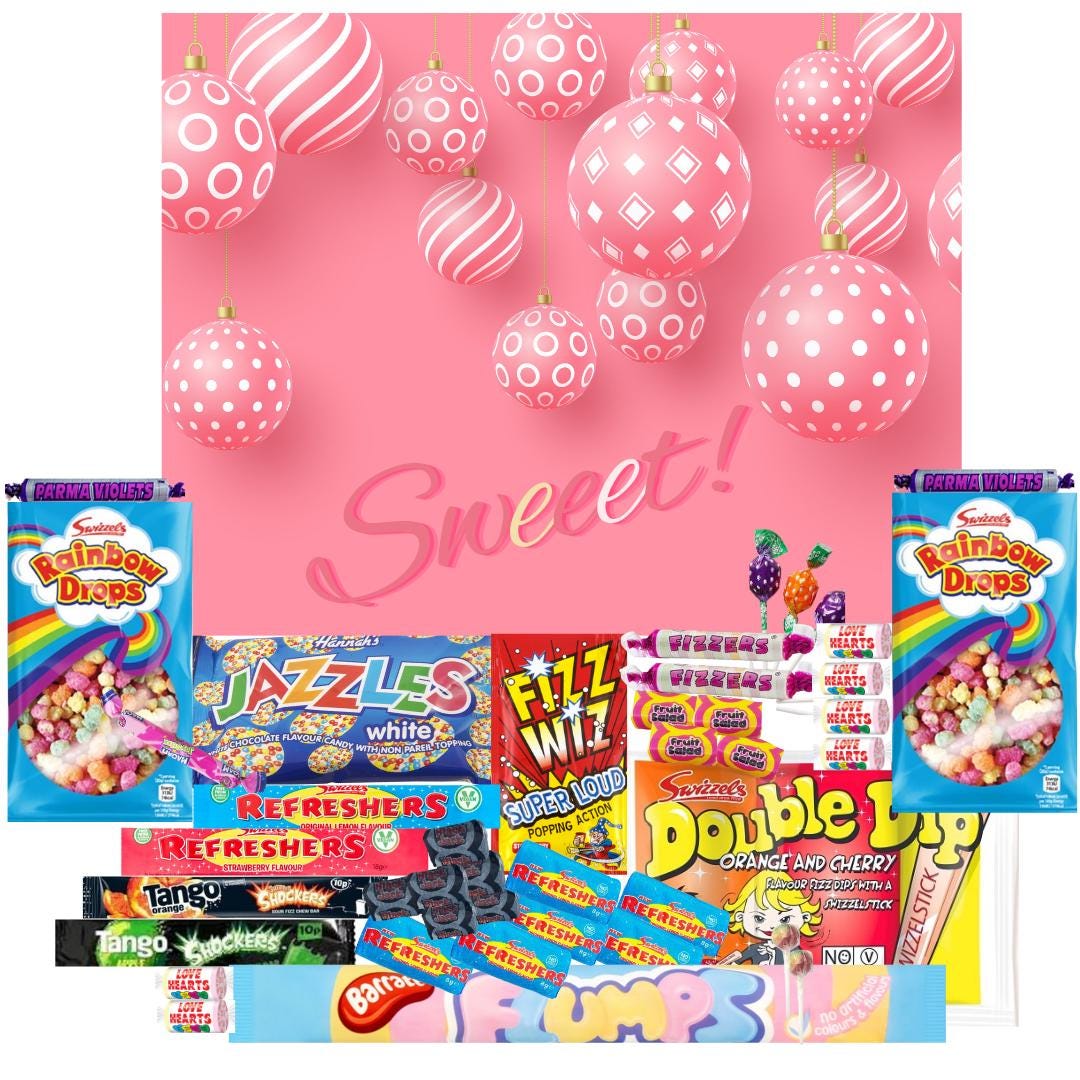 Retro Sweets Gift Box Ultimate Sweet Hamper Selection Box. Packed With ...