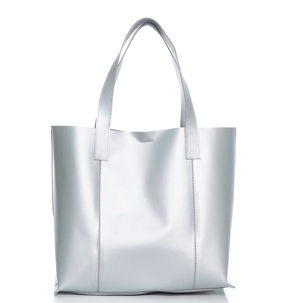 Silver Tote Bag - Etsy