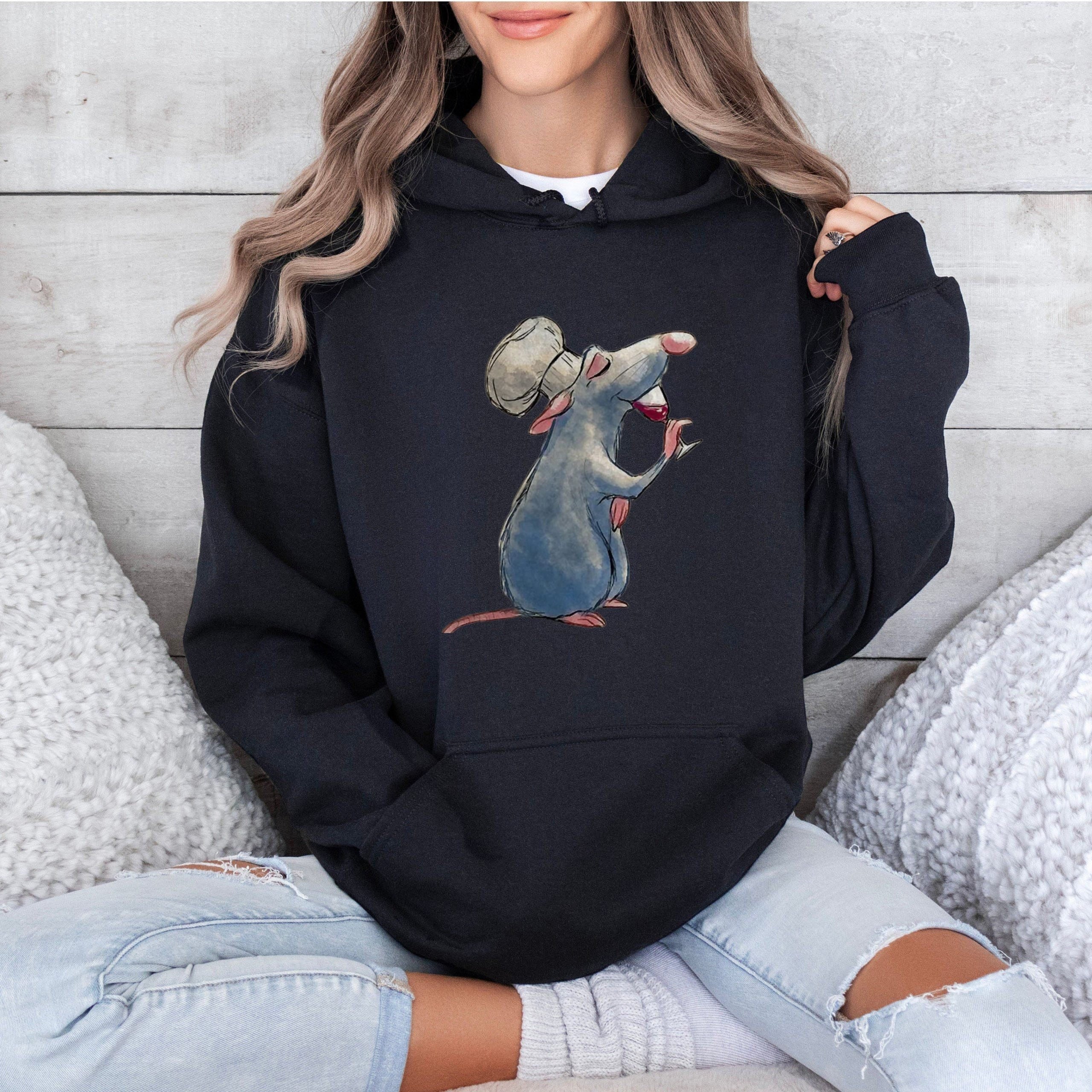 Funny Mouse Drinking T-shirt, Mouse Lovers Shirt, Rat Shirt, Cute Rat ...