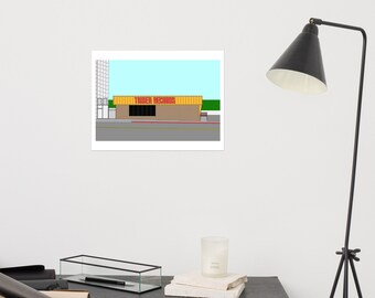 Vintage 1990 Tower Records Calendar Poster - Etsy