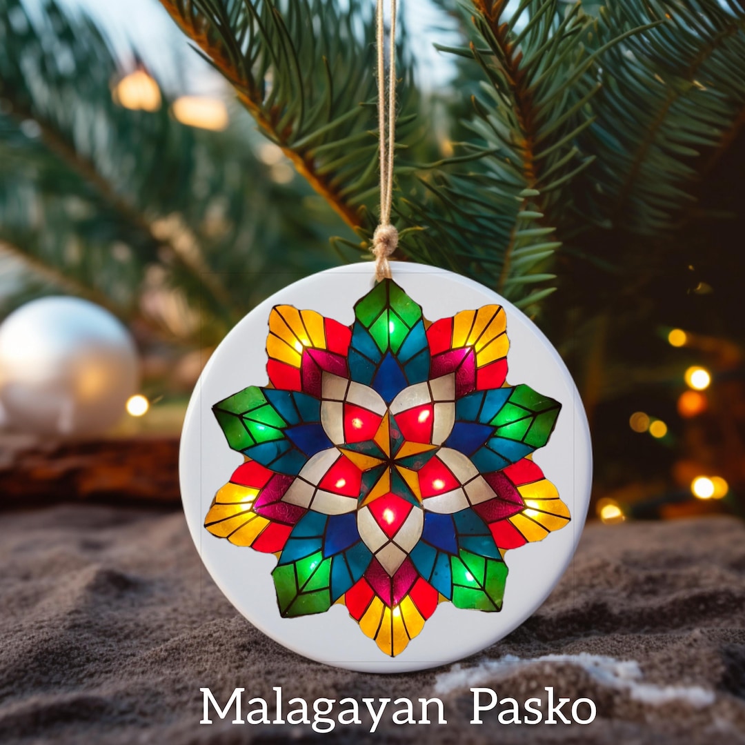 Filipino Parol Holiday Ornament, Pinoy Christmas Decor, Filipino ...
