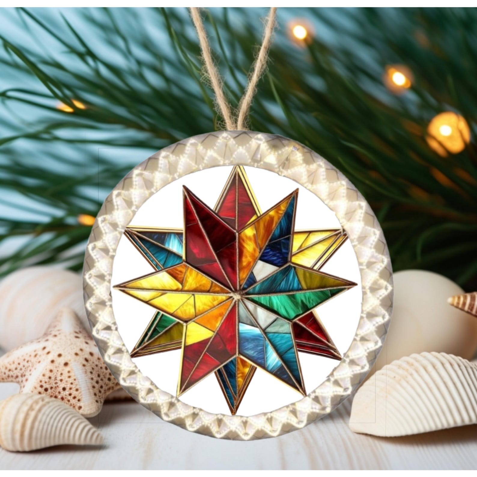 Filipino Parol Christmas Star Decor, Holiday Decoration, Tree Ornament ...