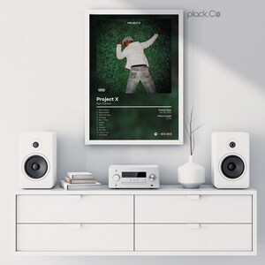 Ken Carson Project X Custom Album Poster Hip Hop Print Ken Carson Print ...