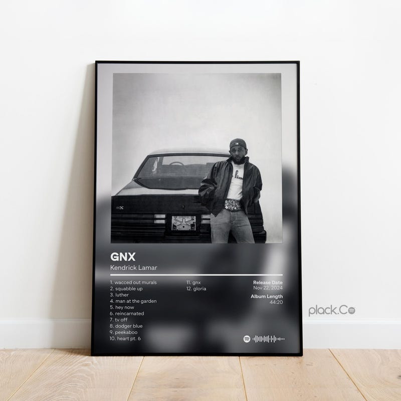 Kendrick Lamar Gnx Poster - Etsy