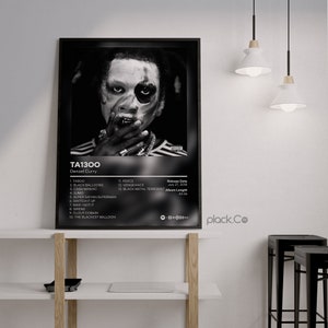 Denzel Curry TA13OO Custom Album Poster Hip Hop Wall Art Custom Album ...