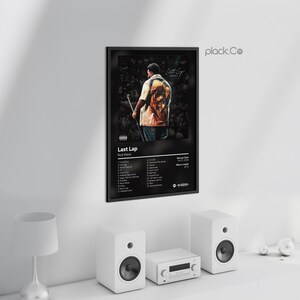 Rod Wave - Last Lap - Custom Album Poster- Hip Hop Wall Art - Gift ...