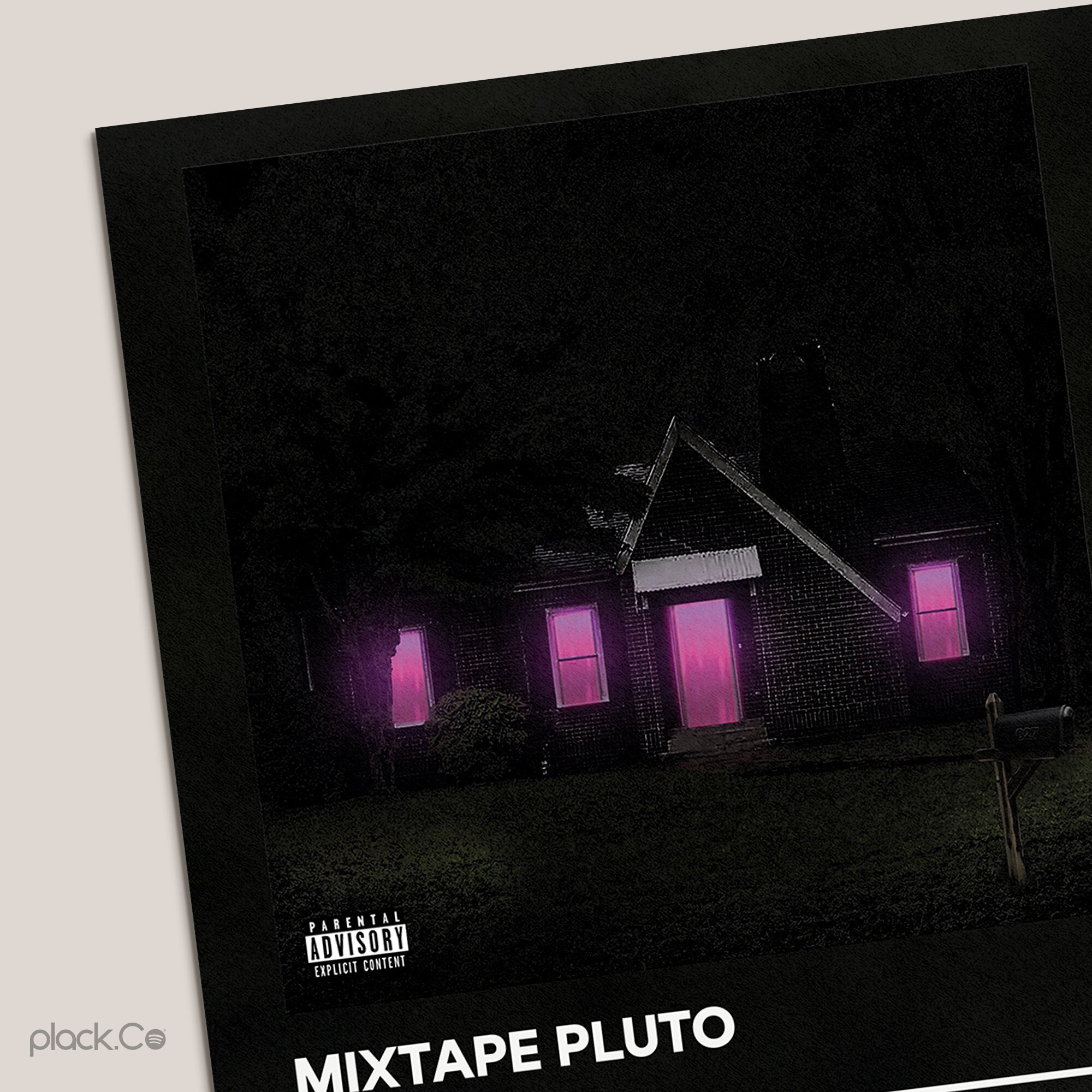 Future Mixtape Pluto Hip Hop Album Poster Custom Album Cover Future ...
