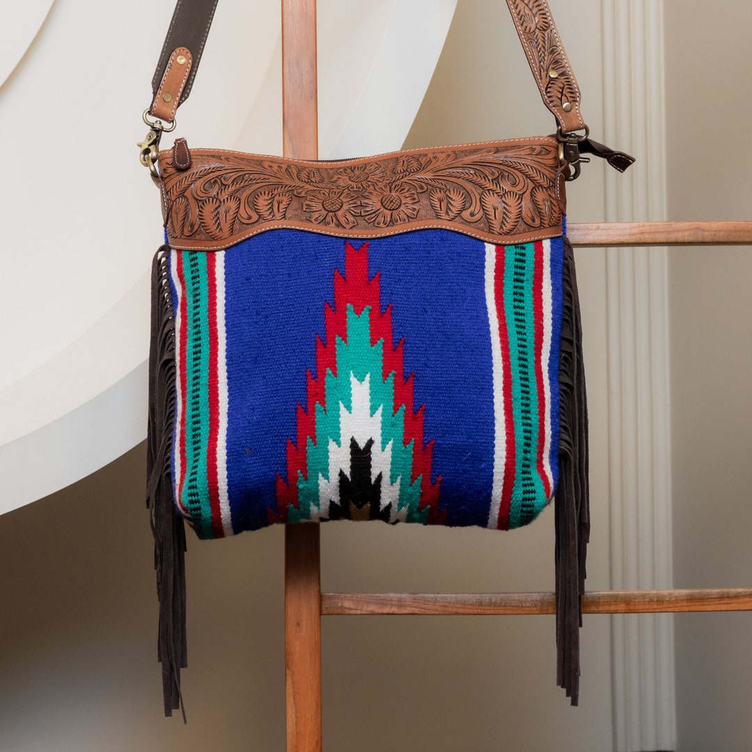 Western Purse Bag, Concealed Carry Purse, Hand Tooled Leather Strap ...