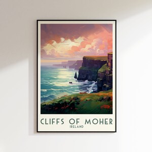 Cliffs of Moher Travel Print, Ireland Print, Ireland, Home Decor,wall ...
