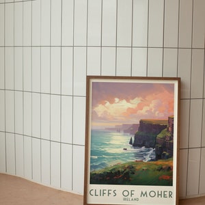 Cliffs of Moher Travel Print, Ireland Print, Ireland, Home Decor,wall ...