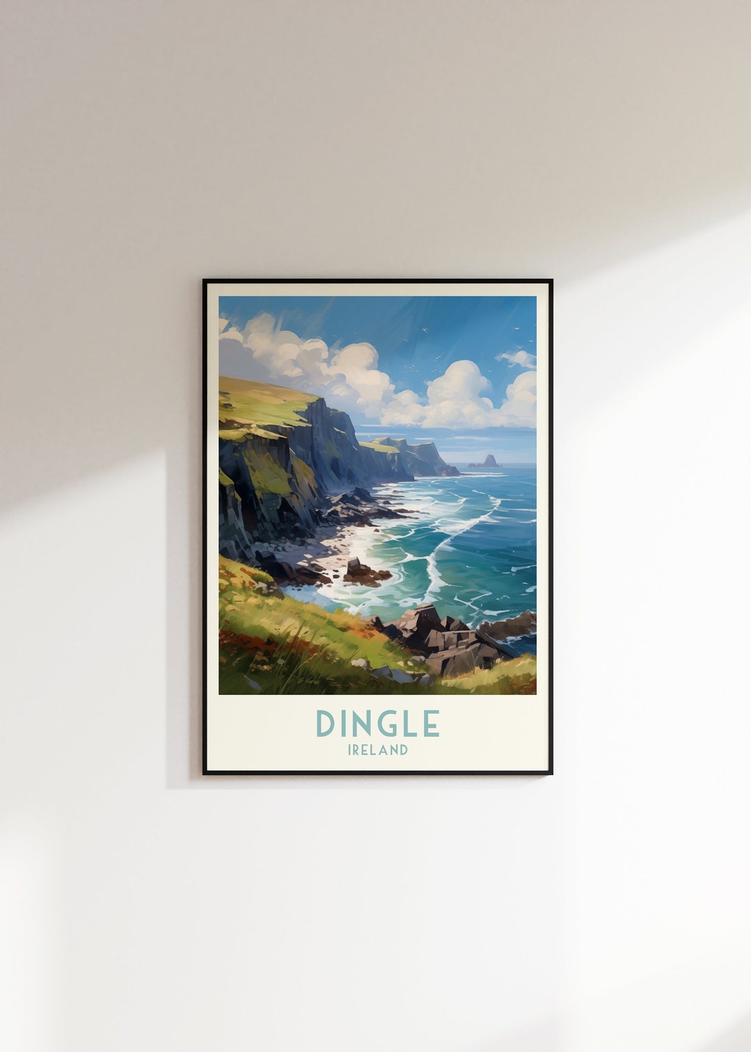 Dingle Travel Print, Ireland Print, Ireland, Home Decor, Wall Art ...