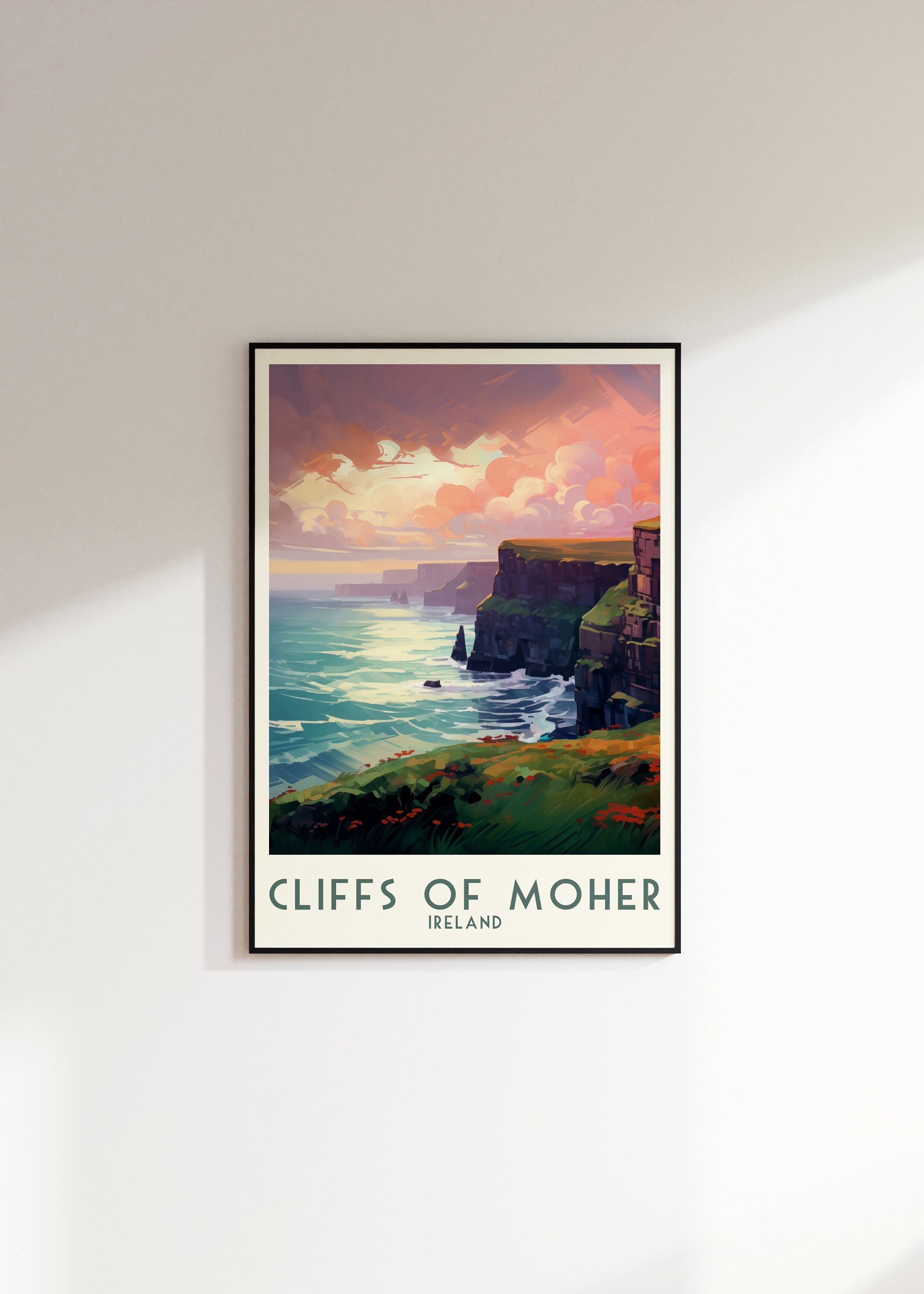 Cliffs of Moher Travel Print, Ireland Print, Ireland, Home Decor,wall ...