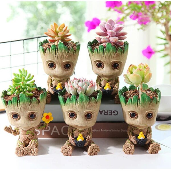 Groot Flower Pot - Etsy