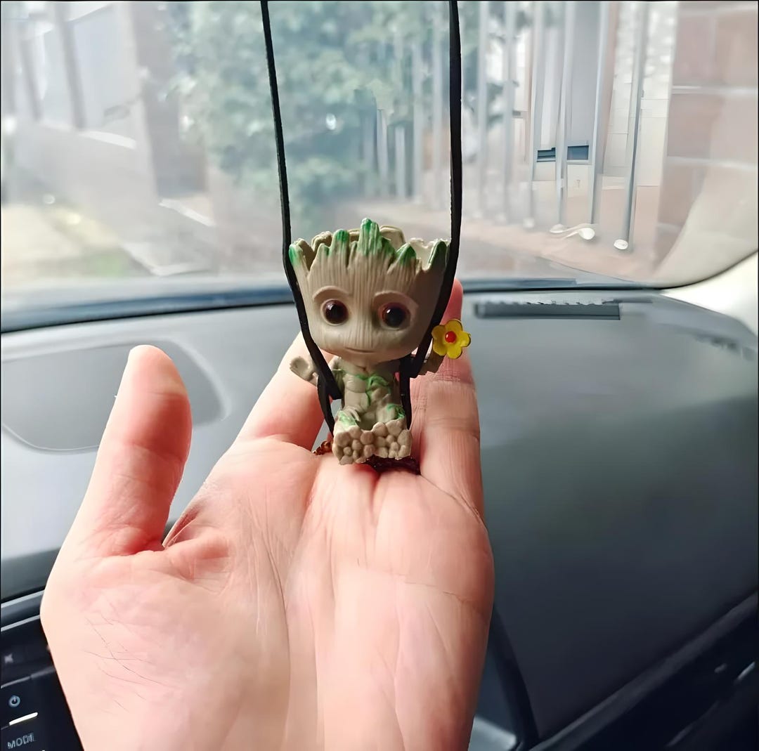 I Am Groot Hanging Car Charm - Etsy
