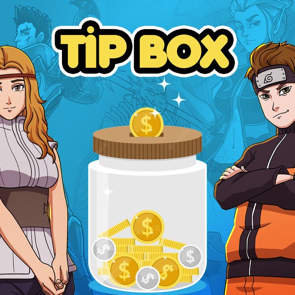 Tip Box - Etsy
