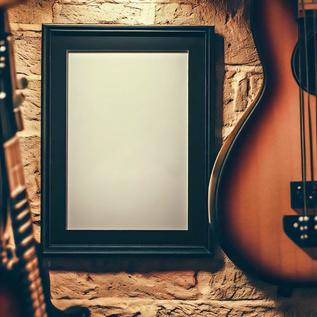 Frame Mock-up, Music Background, Music, Mock-up, Frame, Music-themed ...