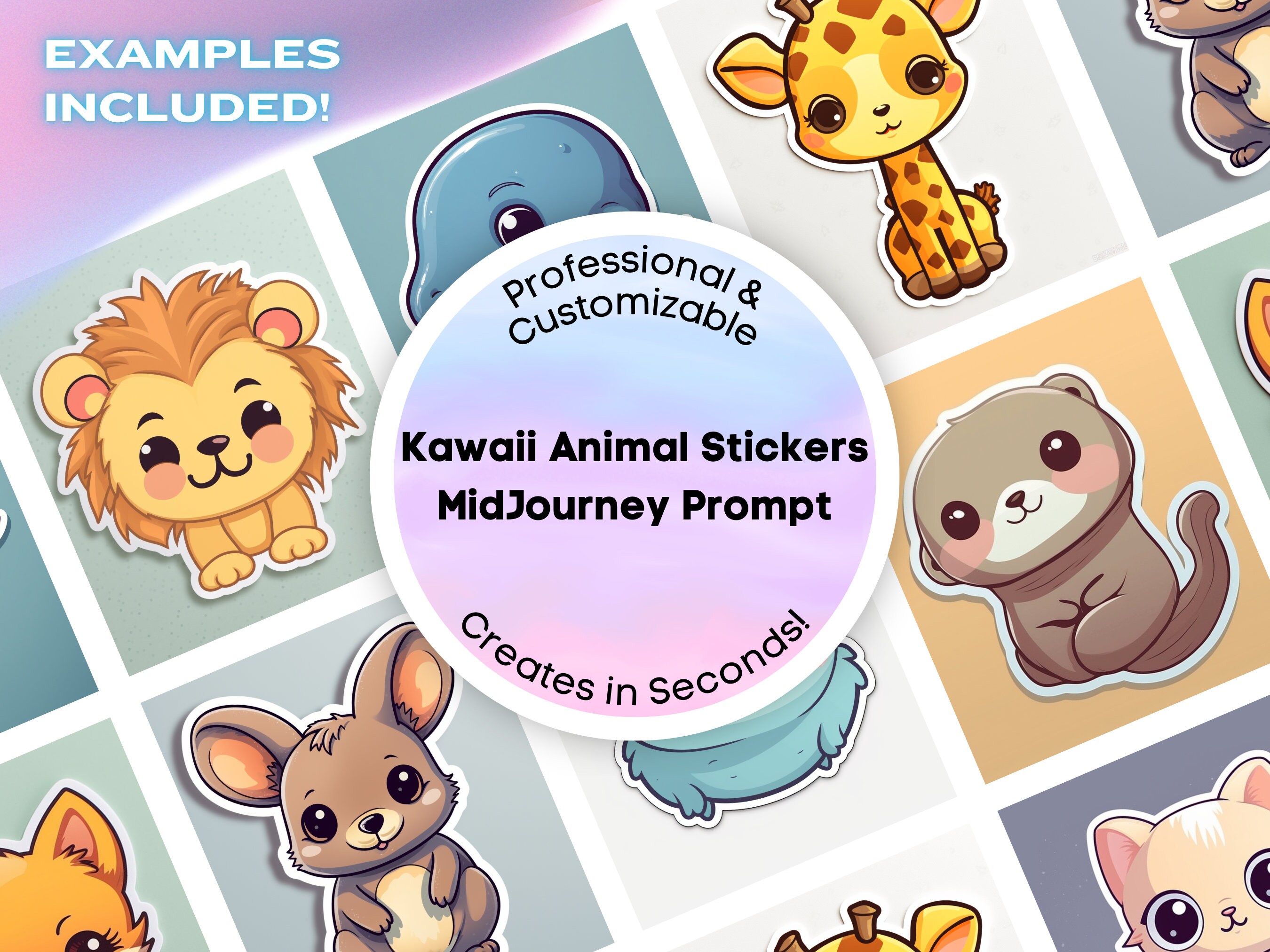 Cute Japanese Cartoon Animals