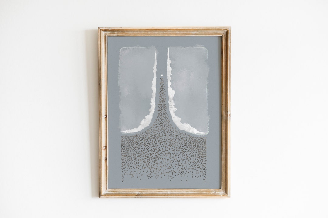 Mosè che divide il Mar Rosso, stampa digitale, Esodo Antico Testamento ...