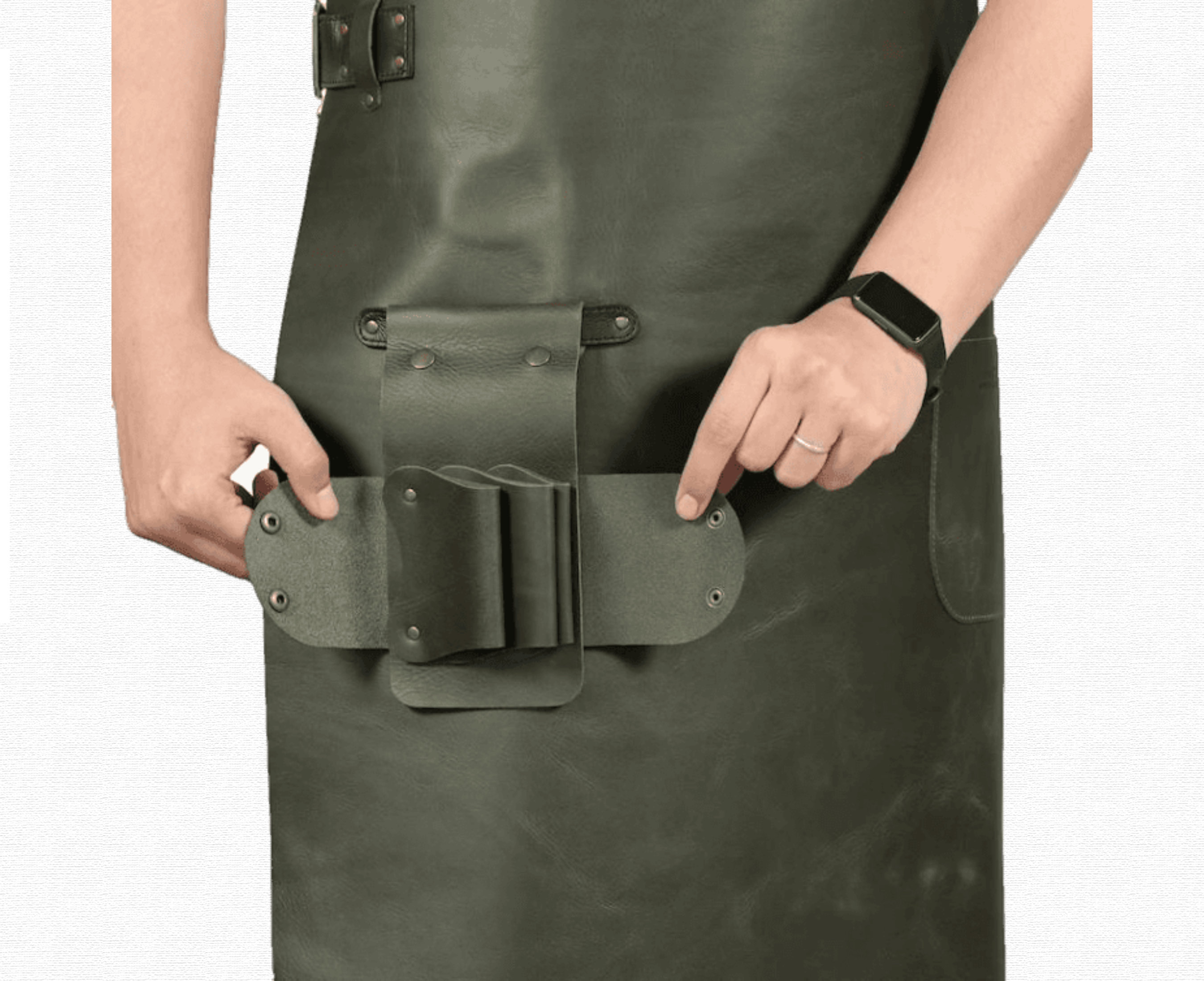 Unisex Woodworking Apron Personalized Leather Apron - Etsy