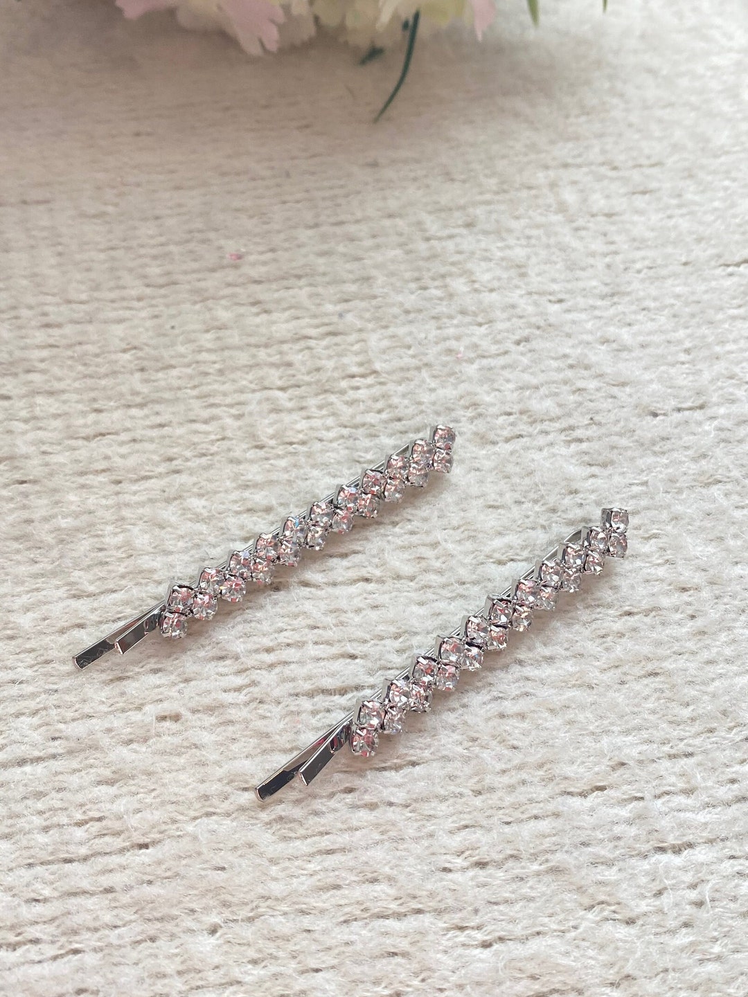 Bridal Hair Pin Crystal Hair Pin Bridal Hair Clip Wedding Hair Pins