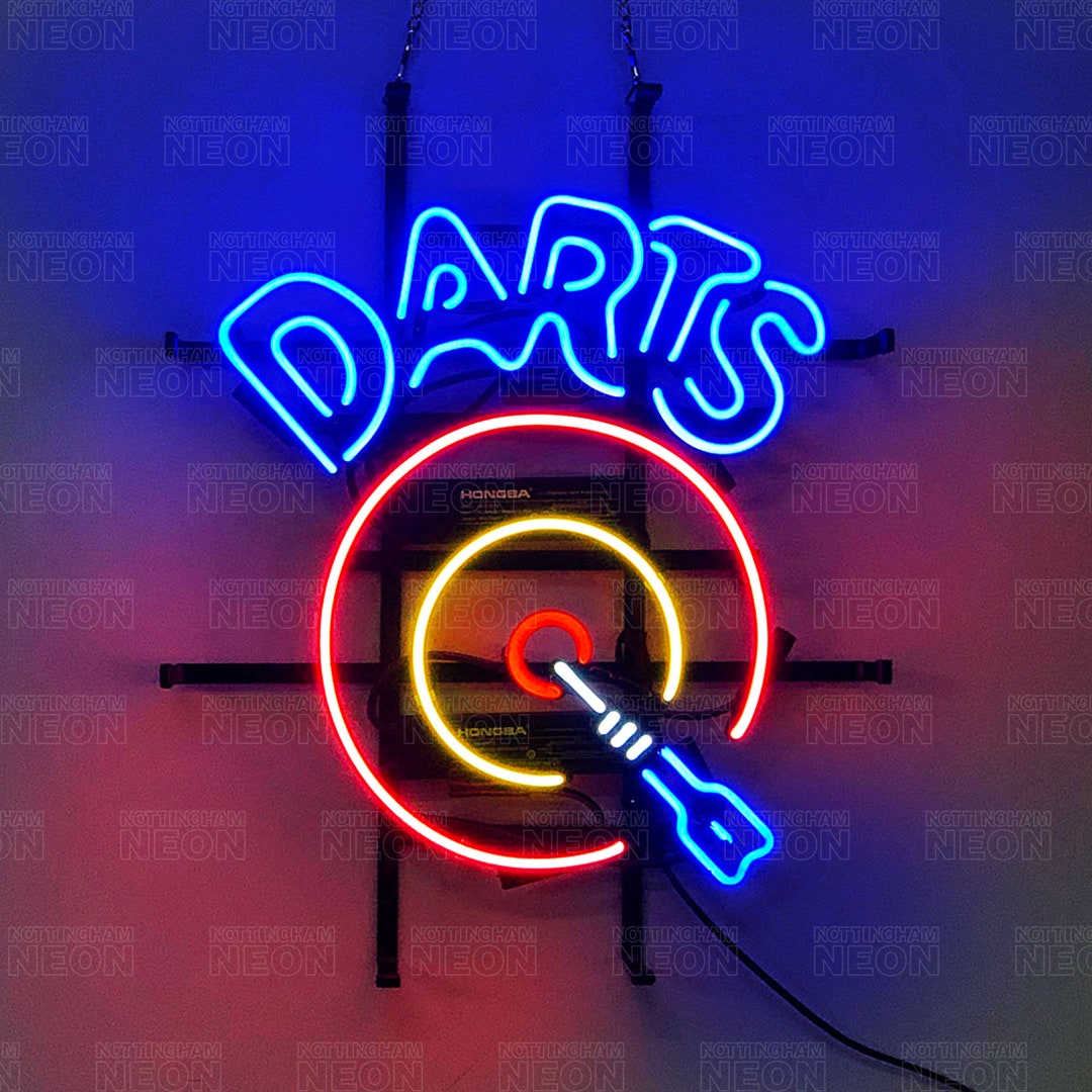 Daris Custom Handmade Real Glass Neon Lights Wall Art - Etsy
