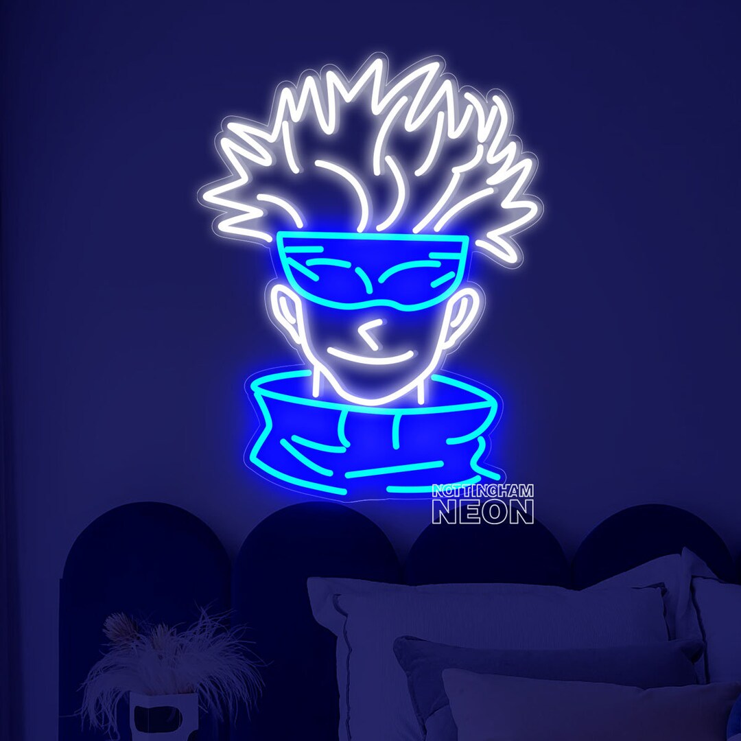 Custom Neon Signs Home Decor Room Decor With Dimmer Aesthetic Anime Led ...