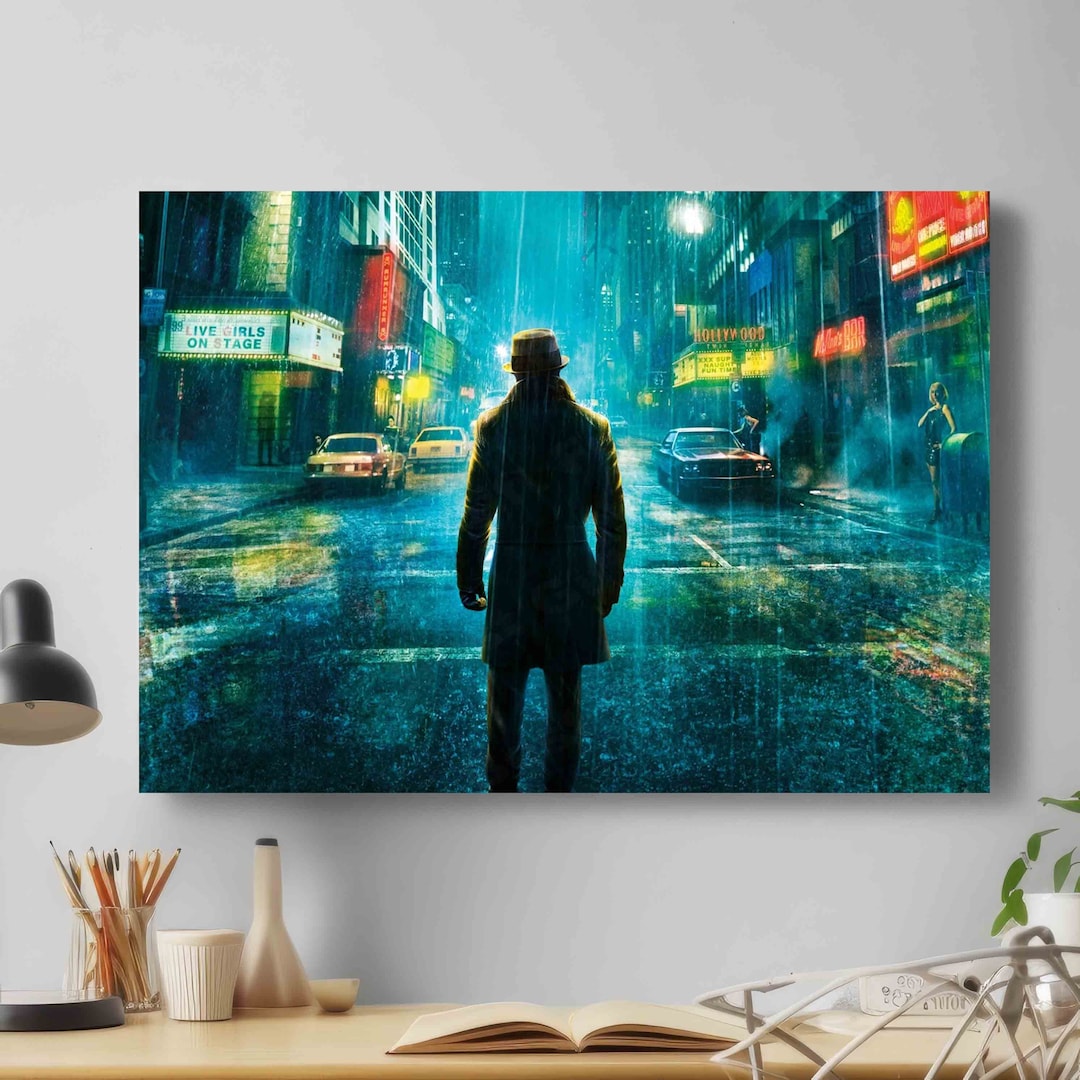 Watchmen Movie Poster: Superhero Film Art Print, Canvas Gift for Home ...